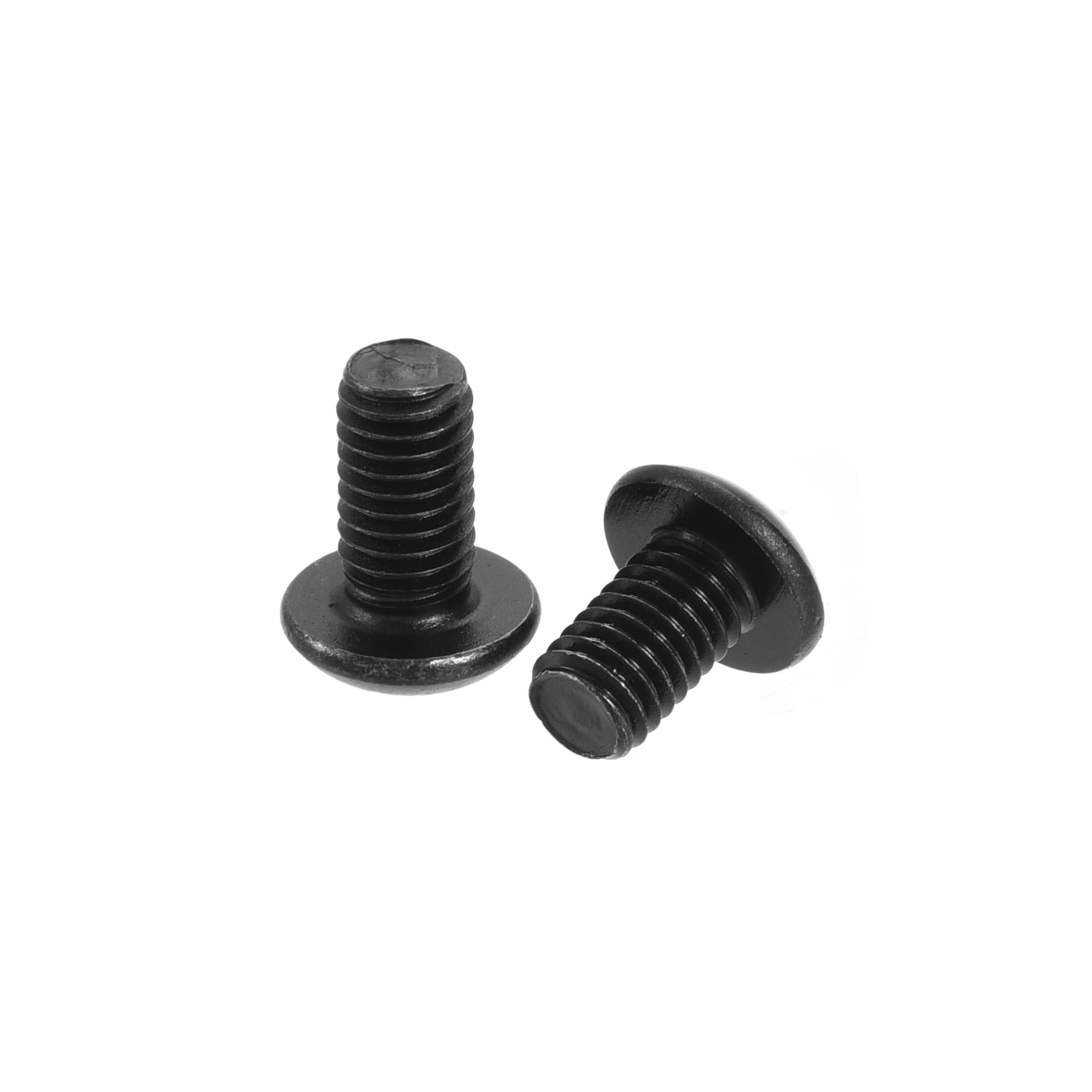 uxcell 50pcs M5x8mm, 50pcs M5x10mm 10.9 Alloy Steel Button Head Hex Socket Cap Screw Bolt Black