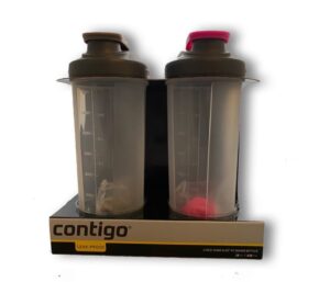 contigo 2-pack shake & go fit shaker bottles