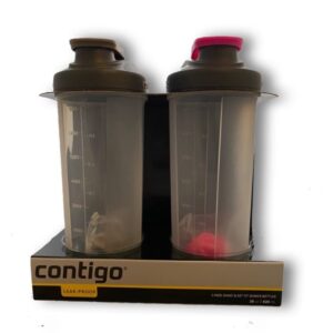 Contigo 2-Pack Shake & Go Fit Shaker Bottles