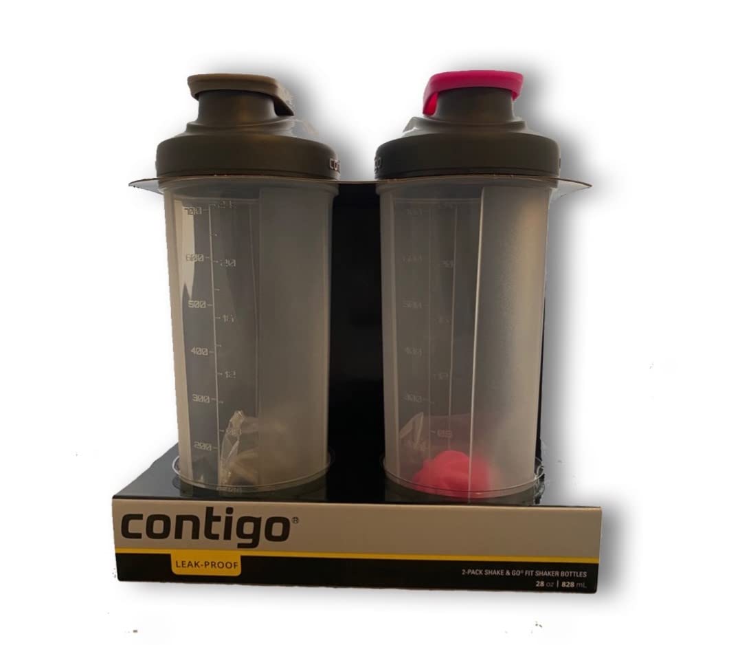 Contigo 2-Pack Shake & Go Fit Shaker Bottles