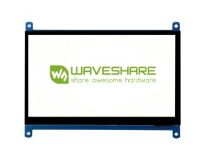 waveshare [latest version] raspberry pi 4 display 7inch capacitive touch screen lcd monitor for raspberry pi 400 4 3 model b supports all versions of raspberry pi windows capacitive