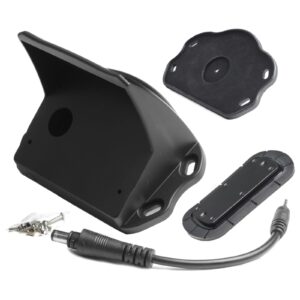 peaked cap bracket and power adapter for haloview camera ca109 /rd7-mini