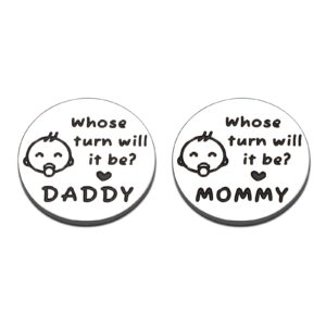 new mommy gifts for men decision coin dad gifts for first time parents pregnant women mom to be friends baby shower 1st birthday gifts boy girl christmas expecting parents to be unique gift