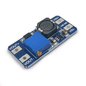 FainWan 5pcs MT3608 DC-DC Step Up Power Apply Module Booster 2A Power Module Compatible with Ar-duino