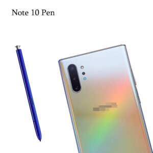 2 Pack Galaxy Note 10 S Pen Replacement for Samsung Galaxy Note 10,Note 10 Plus Stylus Pen for Galaxy Note 10/Note 10 Plus Touch S Pen,WithoutBluetooth(Blue Silver)