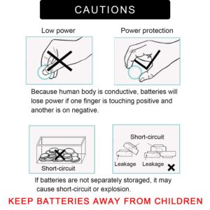 CELEWELL 【10-Year Warranty】 4Pcs CR2 3V 1000mAh Lithium Battery