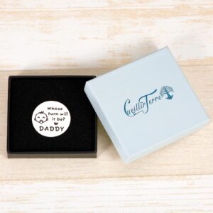 New Mommy Gifts For Men Decision Coin Dad Gifts For First Time Parents Pregnant Women Mom To Be Friends Baby Shower 1st Birthday Gifts Boy Girl Christmas Expecting Parents To Be Unique Gift