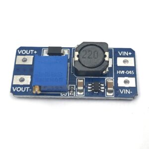 FainWan 5pcs MT3608 DC-DC Step Up Power Apply Module Booster 2A Power Module Compatible with Ar-duino