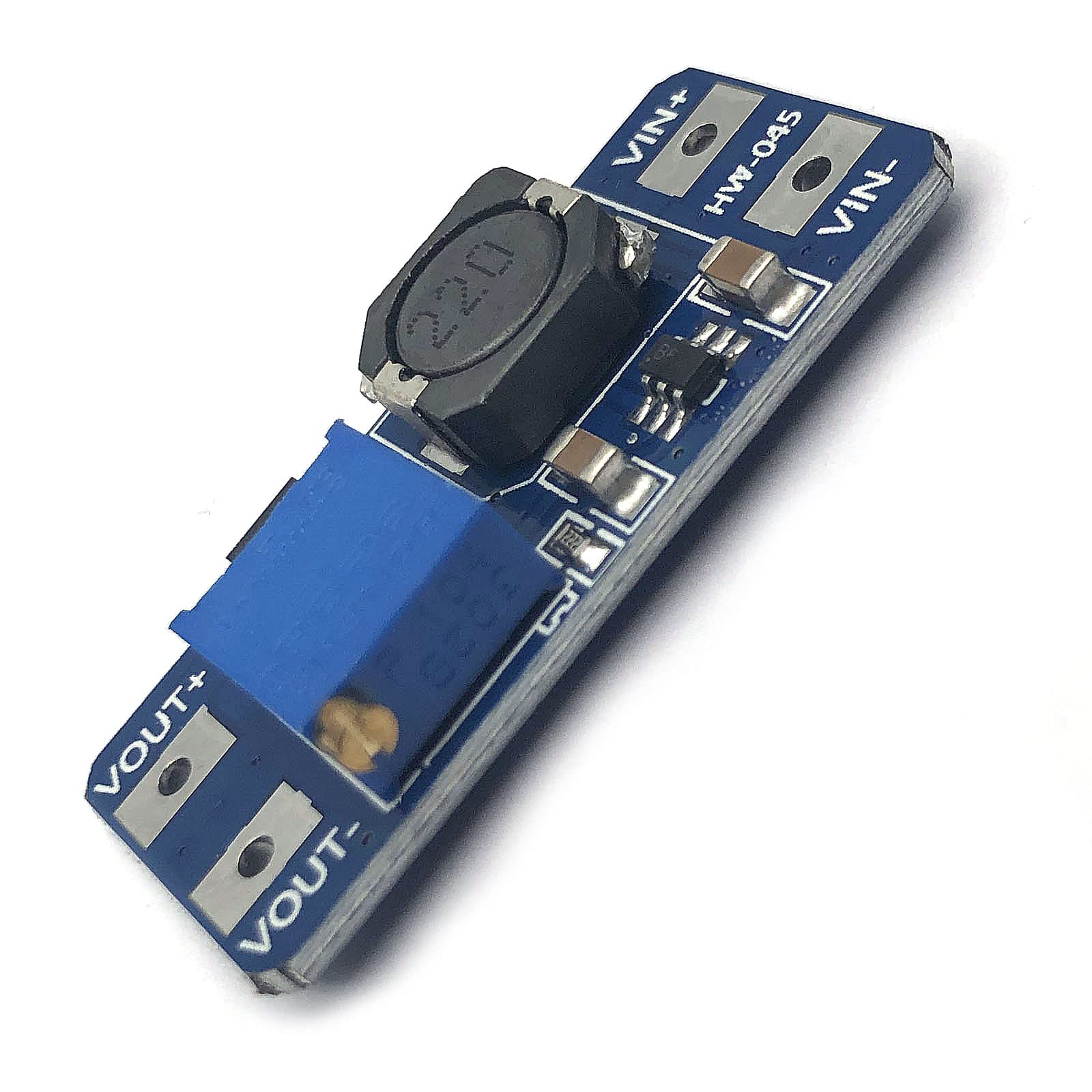 FainWan 5pcs MT3608 DC-DC Step Up Power Apply Module Booster 2A Power Module Compatible with Ar-duino