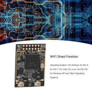 Dual Band WiFi Module, 2.4GHz/5GHz USB 2.0 WiFi Adapter Up to 866Mbps Support 2T2R Antenna, Builtin RTl8812AU Chip - IEEE802.11ab/gn/ac