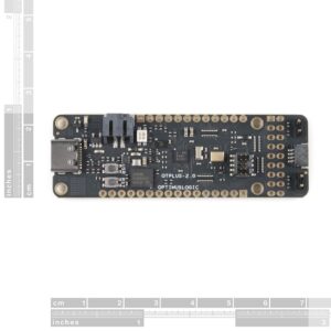 SparkFun QuickLogic Thing Plus EOS S3 - Small Feather Form Factor System Low-Power Machine Learning Device Powered by eFPGA-Enabled Arm Cortex M4F MCU FPGA Microcontroller, Black