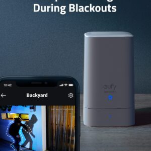 eufy Security eufyCam 2C 2-Cam Kit & Backup Battery Bundle, Wireless Home Security System, 180-Day Battery Life, Continuous Power Supply, HomeKit Compatibility, 1080p HD, Night Vision, No Monthly Fee,