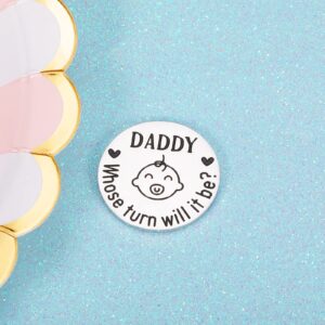 Christmas Gifts for New Dad Mom Gifts for New Daddy to Be Gifts for Husband Wife New Mommy Baby Announcement Pregnancy Keepsake for Soon to Be Father Dad Birthday Valentines Pocket Hug