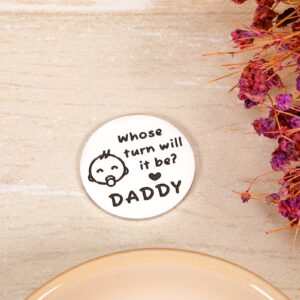 New Mommy Gifts For Men Decision Coin Dad Gifts For First Time Parents Pregnant Women Mom To Be Friends Baby Shower 1st Birthday Gifts Boy Girl Christmas Expecting Parents To Be Unique Gift