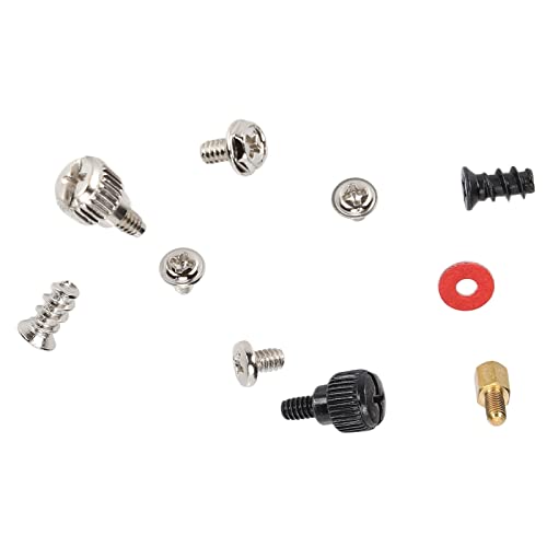 PC Screws Assortment, Cleaning Brush 362Pcs Various Sizes Computer Screw Washer for Maintenance for CPU Disk for Motherboard