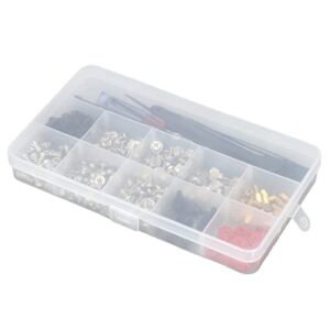 pc screws assortment, cleaning brush 362pcs various sizes computer screw washer for maintenance for cpu disk for motherboard