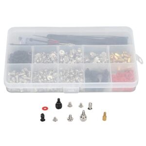 PC Screws Assortment, Washer Various Sizes Screwdriver Cleaning Brush Computer Screw for Motherboard for CPU Disk for Maintenance