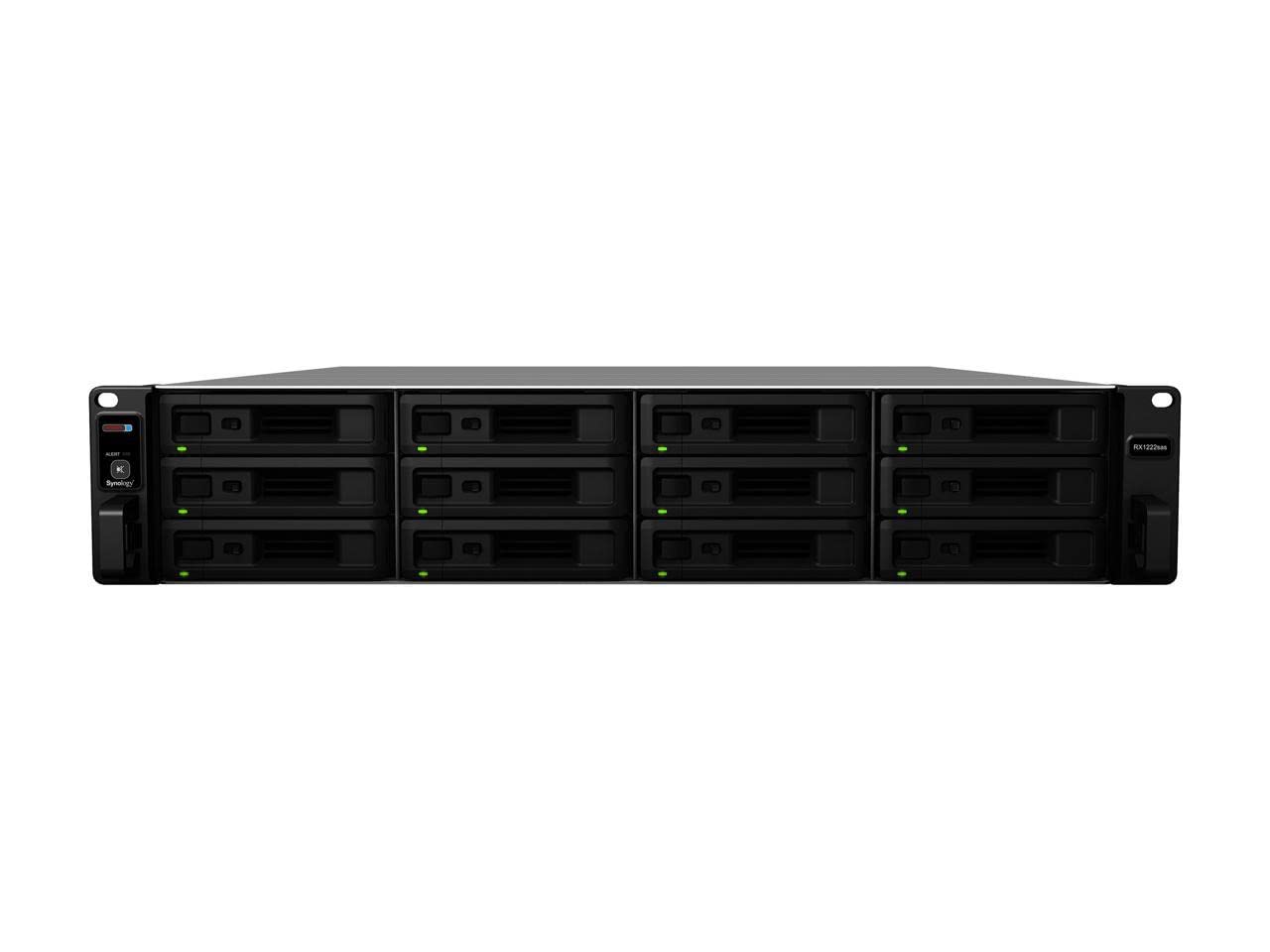 Synology 12 Bay Rack Expansion RX1222sas (Diskless)