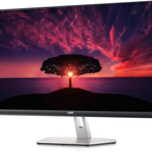 Dell 27-inch QHD 1440p (2560x1440) IPS Ultra-Thin Bezel Monitor, 75Hz Refresh Rate, ADM FreeSync, Built in Speakers, VESA Certified, DisplayPorts, HDMI, Sliver Silver