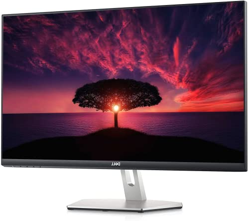 Dell 27-inch QHD 1440p (2560x1440) IPS Ultra-Thin Bezel Monitor, 75Hz Refresh Rate, ADM FreeSync, Built in Speakers, VESA Certified, DisplayPorts, HDMI, Sliver Silver