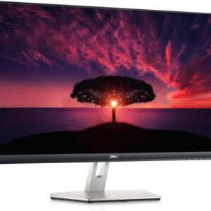 Dell 27-inch QHD 1440p (2560x1440) IPS Ultra-Thin Bezel Monitor, 75Hz Refresh Rate, ADM FreeSync, Built in Speakers, VESA Certified, DisplayPorts, HDMI, Sliver Silver