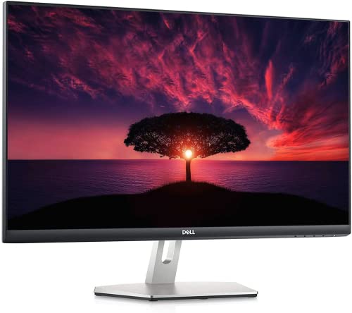 Dell 27-inch QHD 1440p (2560x1440) IPS Ultra-Thin Bezel Monitor, 75Hz Refresh Rate, ADM FreeSync, Built in Speakers, VESA Certified, DisplayPorts, HDMI, Sliver Silver