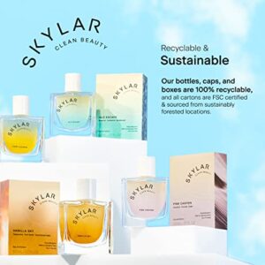 Skylar Coconut Cove Eau de Parfum - Hypoallergenic & Clean Perfume for Women & Men, Vegan & Safe for Sensitive Skin-Fruity Fresh Perfume with Notes of Bergamot, Coconut & Ambrox - 10mL /0.33 Fl oz