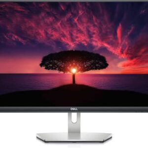 Dell 27-inch QHD 1440p (2560x1440) IPS Ultra-Thin Bezel Monitor, 75Hz Refresh Rate, ADM FreeSync, Built in Speakers, VESA Certified, DisplayPorts, HDMI, Sliver Silver