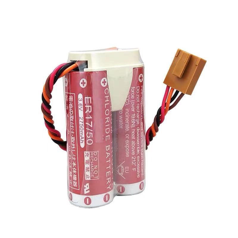 ER17/50 3.6V Battery Pack for Kawasaki Robot MD500N 50750-1018 Battery