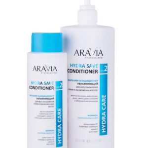 ARAVIA Moisturizing Professional Conditioner for Repairing Dry Hair | Sulfate Free | Delicate Balm Care for Dehydrated Hair | Barbershop product 400 ml 13.5 Fl Oz