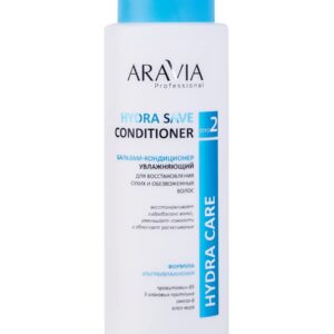 ARAVIA Moisturizing Professional Conditioner for Repairing Dry Hair | Sulfate Free | Delicate Balm Care for Dehydrated Hair | Barbershop product 400 ml 13.5 Fl Oz