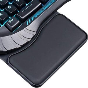 CNGY One Handed Mechanical Gaming Keyboard Portable 60 Keys Keypad, Single Gamer Controller With Wrist Rest for Computer/PC/Laptop