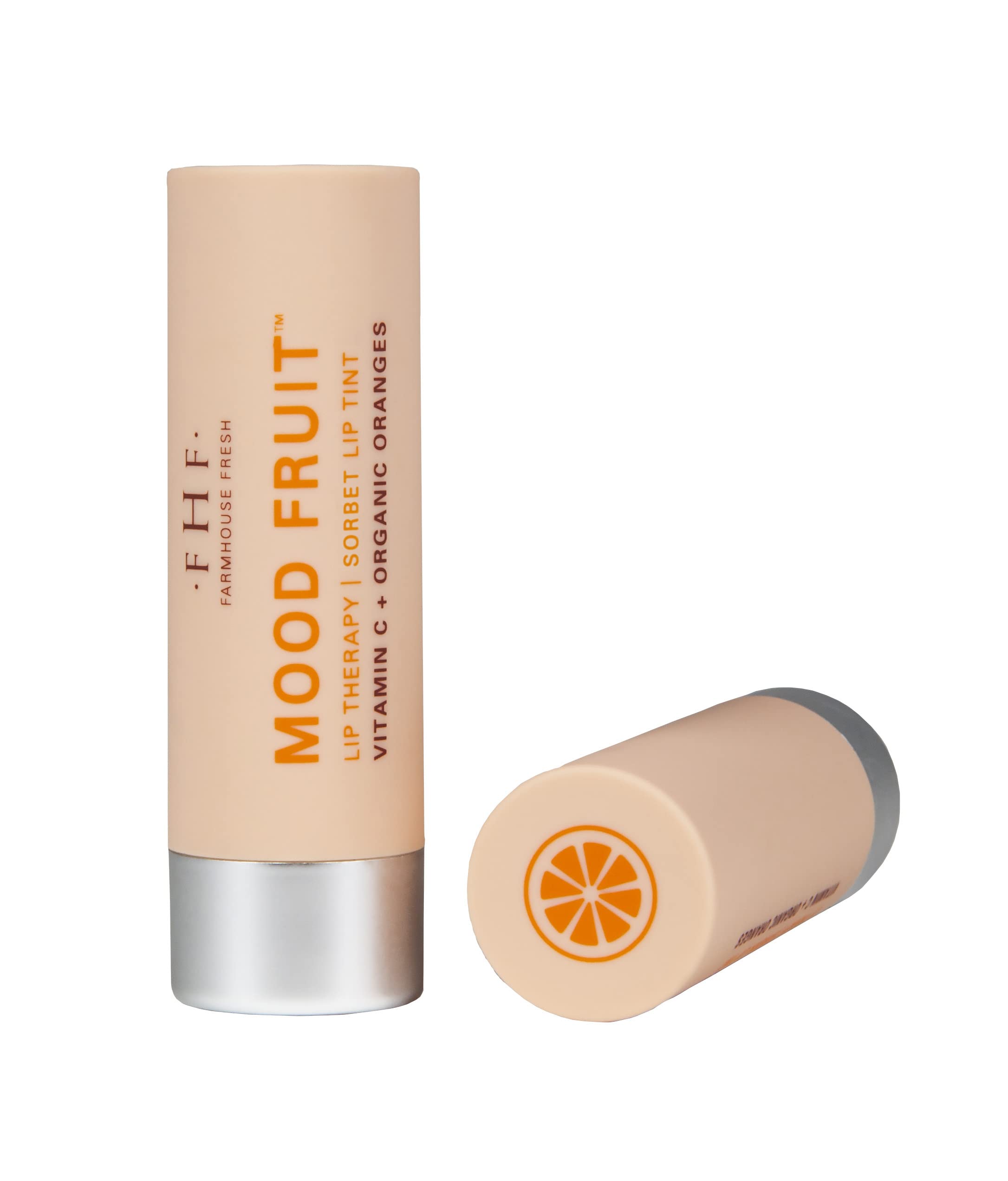 FarmHouse Fresh Orange Mood Fruit Lip Therapy, 0.12 oz.