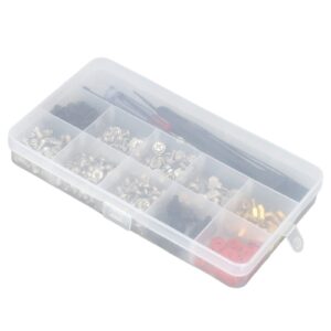 pc screws assortment, cable tie screwdriver 362pcs cleaning brush computer screw for motherboard for maintenance for cpu disk