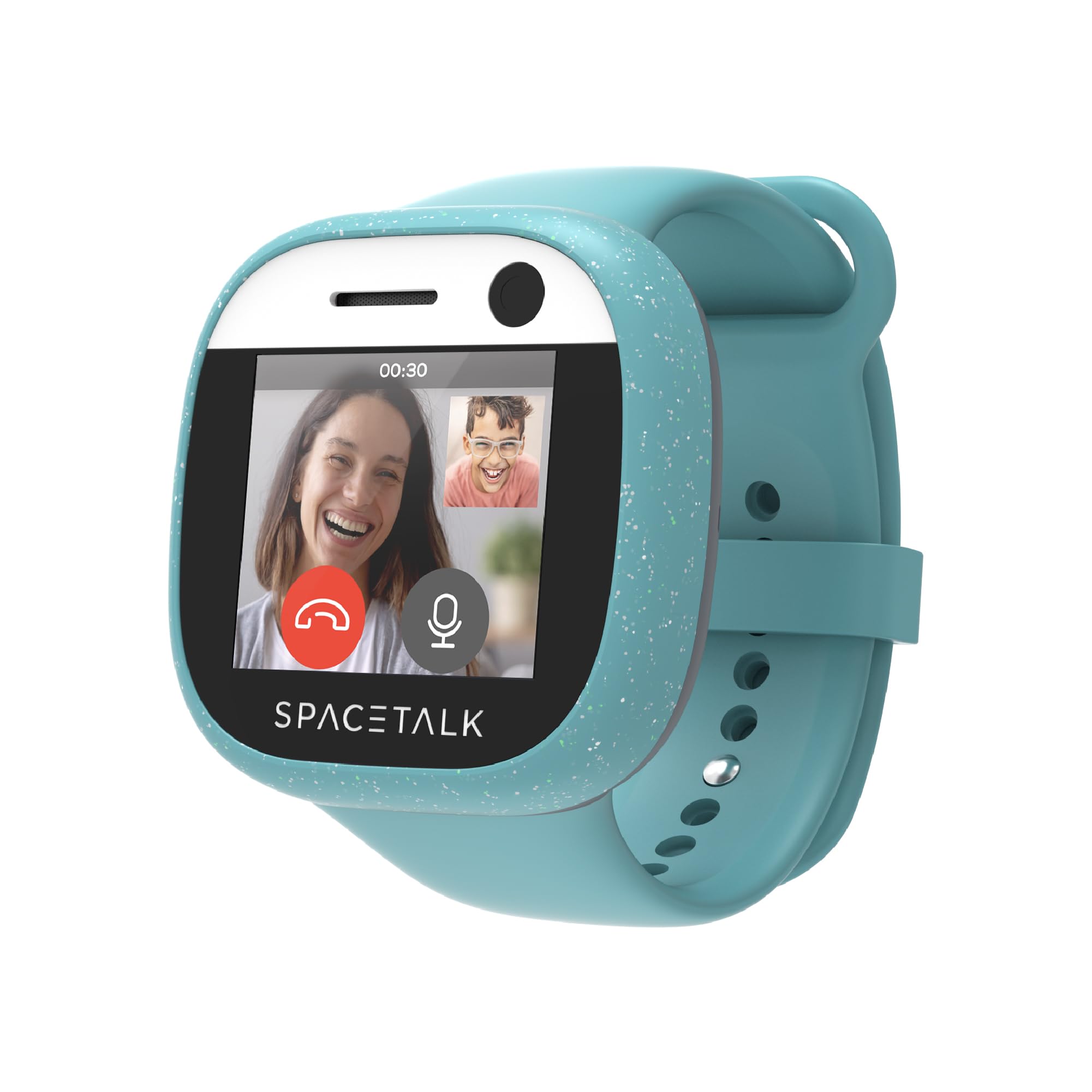 SPACETALK Adventurer 4G Kids Smart Watch with Phone and GPS Tracker - US ONLY - Ages 4-12, SIM Included, Texting, SOS Button, Camera, School Mode - Sky Blue