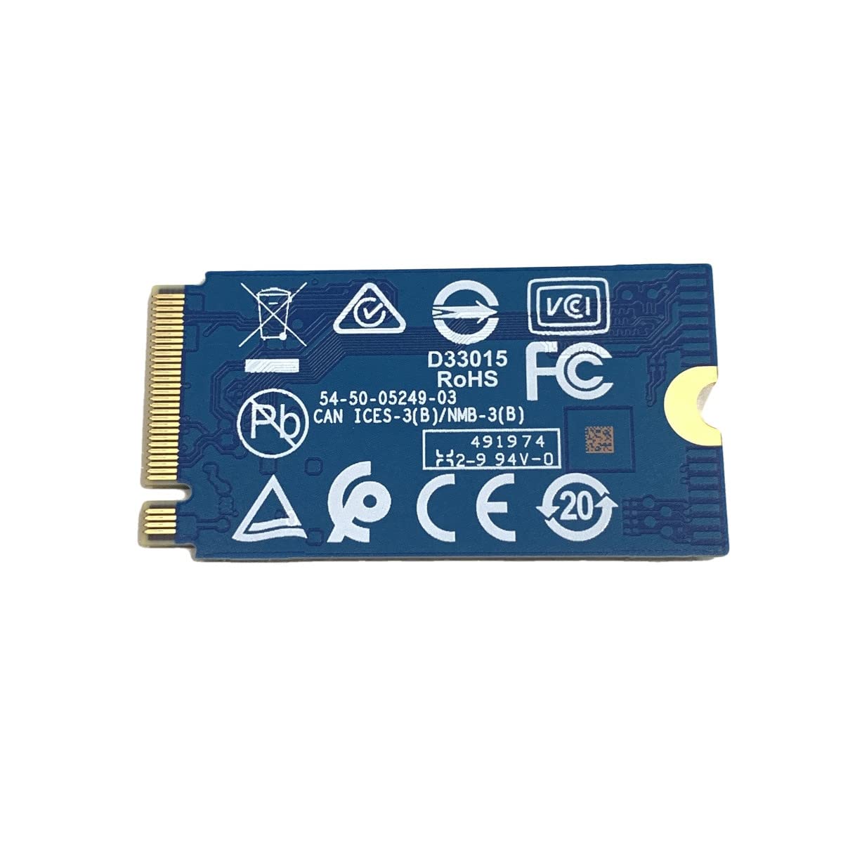 SDBPMPZ-256G 256GB SSD PC SN530 M.2 2242 42mm NVMe PCIe Gen3 x4 Solid State Drive for Western Digital Dell HP Lenovo