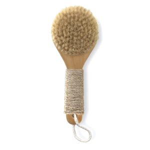 esker esker - dry brush with all natural bristles | vegan, cruelty-free, clean beauty, natural wood