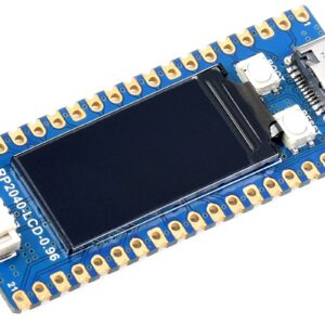 waveshare RP2040 MCU Board with Pre-Soldered Header, Onboard 0.96inch 160x80 IPS LCD Display, Pico-Like MCU Board Based on Raspberry Pi RP2040, Dual-Core Arm Cortex M0+ Processor