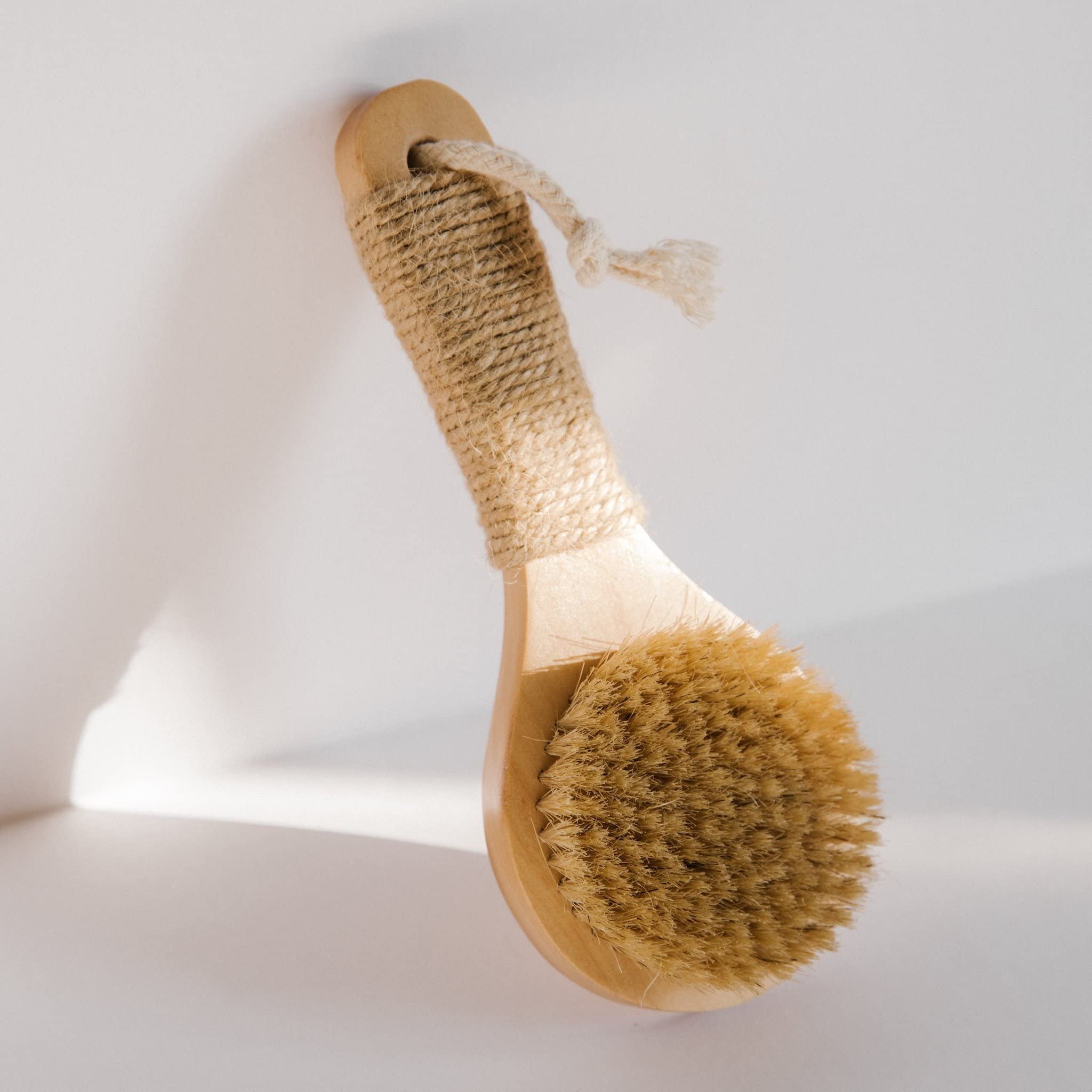 ESKER Esker - Dry Brush with All Natural Bristles | Vegan, Cruelty-Free, Clean Beauty, Natural Wood