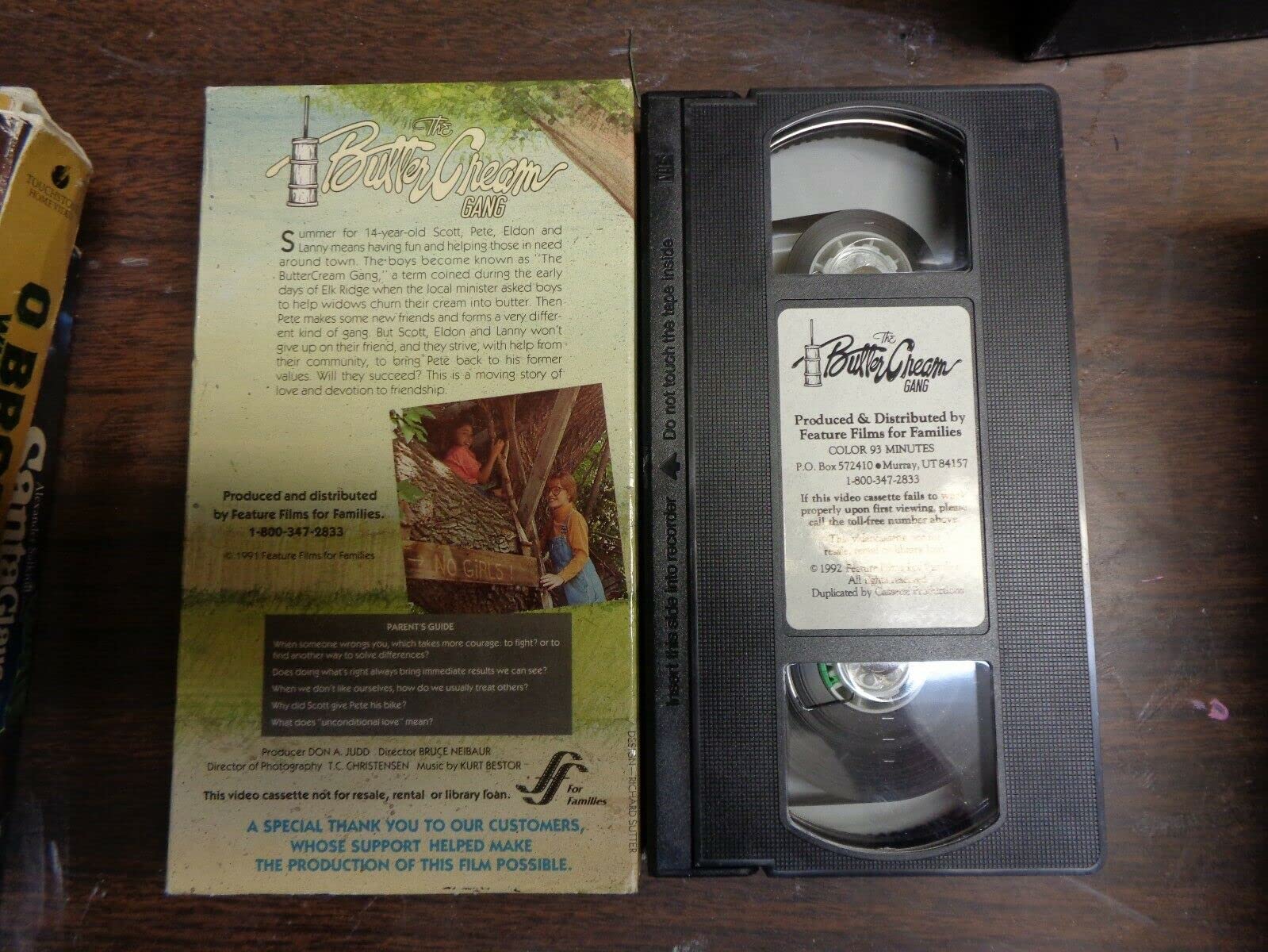 USED VHS MOVIE: The Compatible with Butter Cream Gang Good Kids, Small town