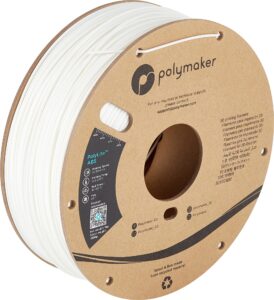 2.85mm(3mm) abs filament 2.85mm white abs, 1kg heat resistant abs - polymaker polylite abs 3d printer filament 2.85mm white filament, print with 2.85mm openning 3d printers only