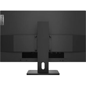 Lenovo ThinkVision E27q-20 27" WQHD WLED LCD Monitor - 16:9 - Raven Black, 14.5"x24.2"x1.8"