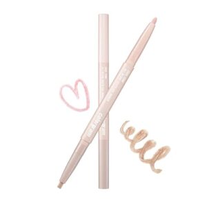 colorgram under eye highlighter stick 02 cool tone | silky-smooth long-lasting highlighter & contouring stick for smudge-proof, shining daily makeup | k-beauty face highlighters & luminizers