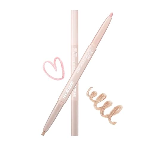 COLORGRAM Under Eye Highlighter Stick 02 Cool Tone | Silky-Smooth Long-Lasting Highlighter & Contouring Stick for Smudge-Proof, Shining Daily Makeup | K-Beauty Face Highlighters & Luminizers