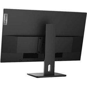 Lenovo ThinkVision E27q-20 27" WQHD WLED LCD Monitor - 16:9 - Raven Black, 14.5"x24.2"x1.8"