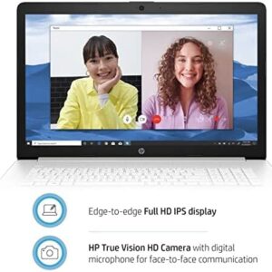 New HP 17.3" FHD IPS Display Laptop, 11th Gen Quad-Core Intel Core i5-1135G7(Beats i7-8500), Backlit Keyboard, Bundle with HDMI, Windows 11 Home, Silver (8GB|256GB SSD)