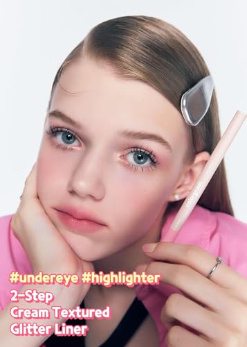 COLORGRAM Under Eye Highlighter Stick 02 Cool Tone | Silky-Smooth Long-Lasting Highlighter & Contouring Stick for Smudge-Proof, Shining Daily Makeup | K-Beauty Face Highlighters & Luminizers