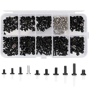 opytr screw anchors 500pcs m2 m2.5 m3 laptop notebook computer screw kit set anchors