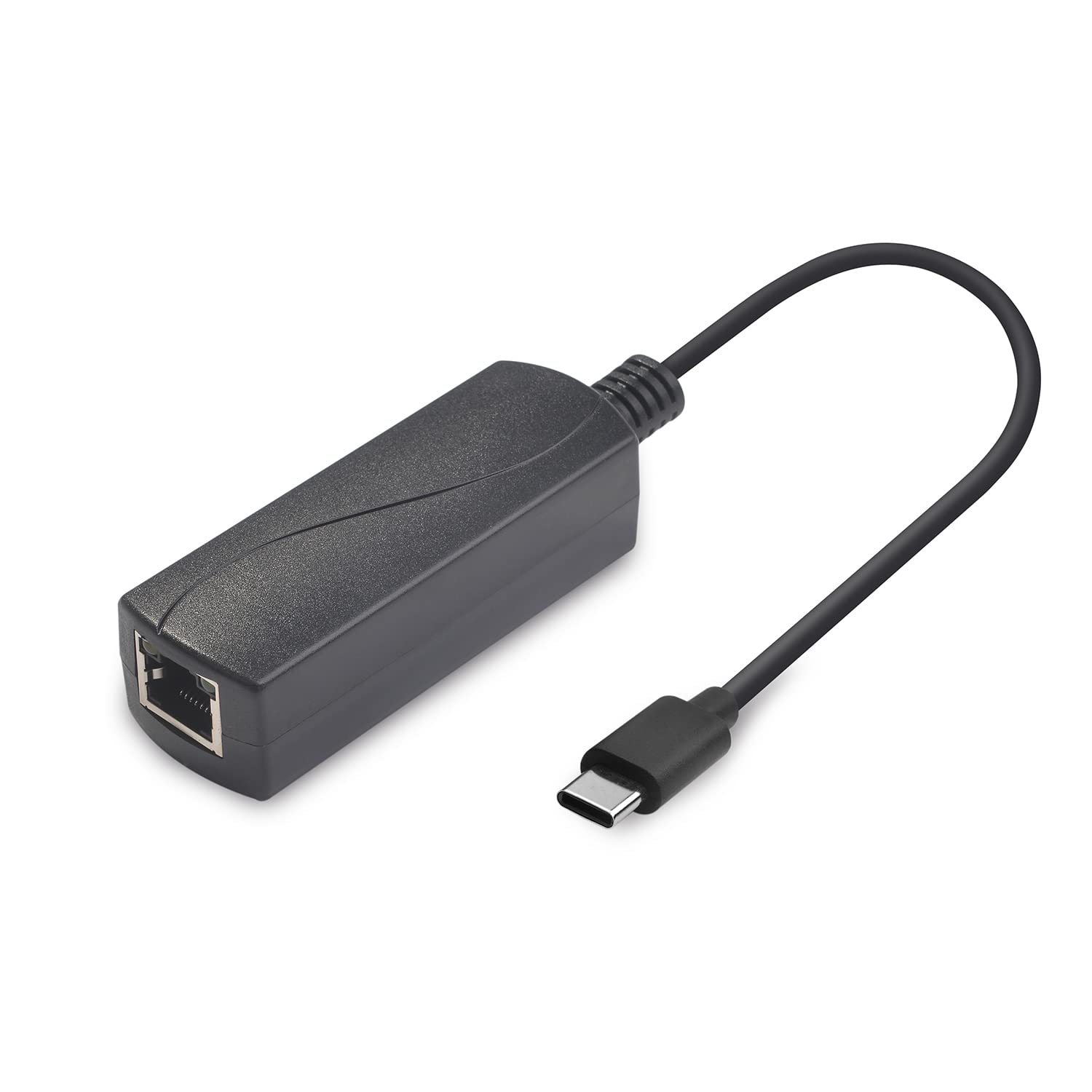 REVOTECH PoE to USB C Adapter Converter, Convert POE to Output 5V/2.4A Type-C with Ethernet, IEEE802.3af with 10/100Mbps, Wired Broadband and PD Charging for Smart Phone/Tablet, Plug and Play (P2C5V)