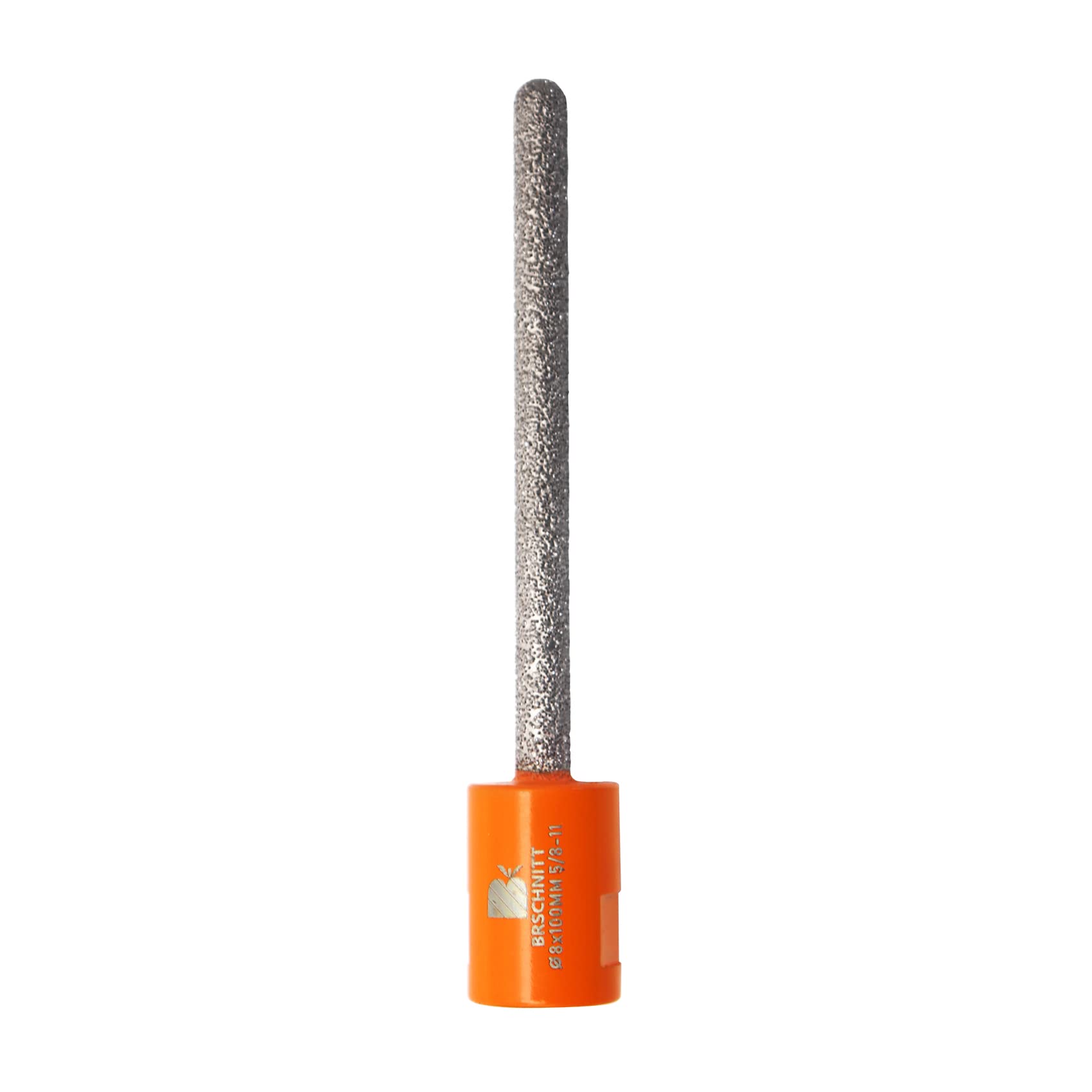 Diamond Mortar Raking Bit,BRSCHNITT 5/16 Inch x 4 Inch Diamond Mortar Router with 5/8-11 Thread for Mortar Raking Tuck Pointing Granite Marble Concrete Masonry Stone Removals (8x100mm)